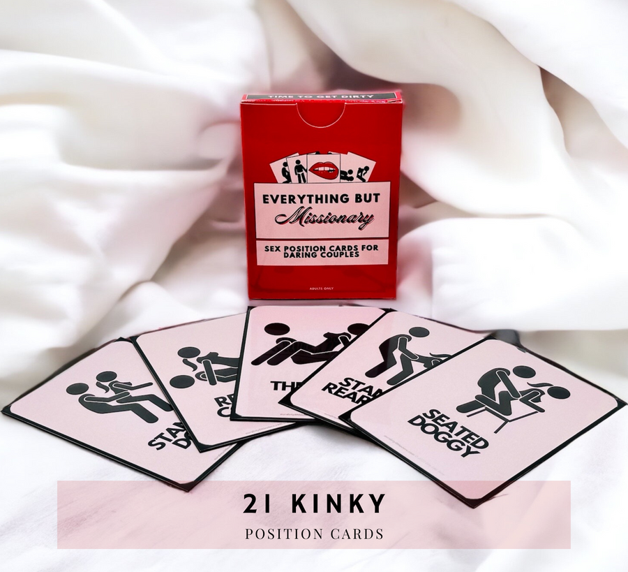 Everything But Missionary, Sex Position Card Game – Dirty Little Store™
